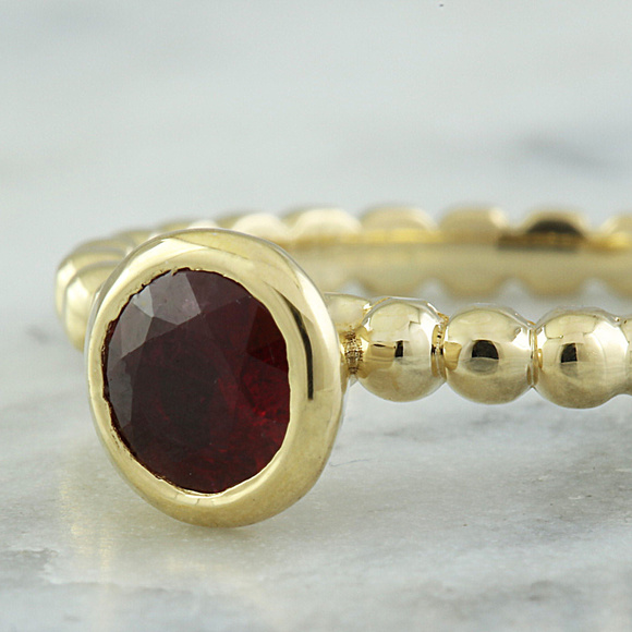 Jewelry | 40 Carat Ruby 14k Yellow Gold Ring | Poshmark